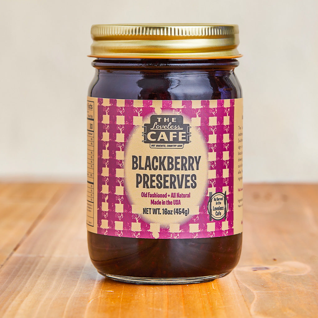 Blackberry Preserves 16oz | Loveless Cafe – The Loveless Cafe
