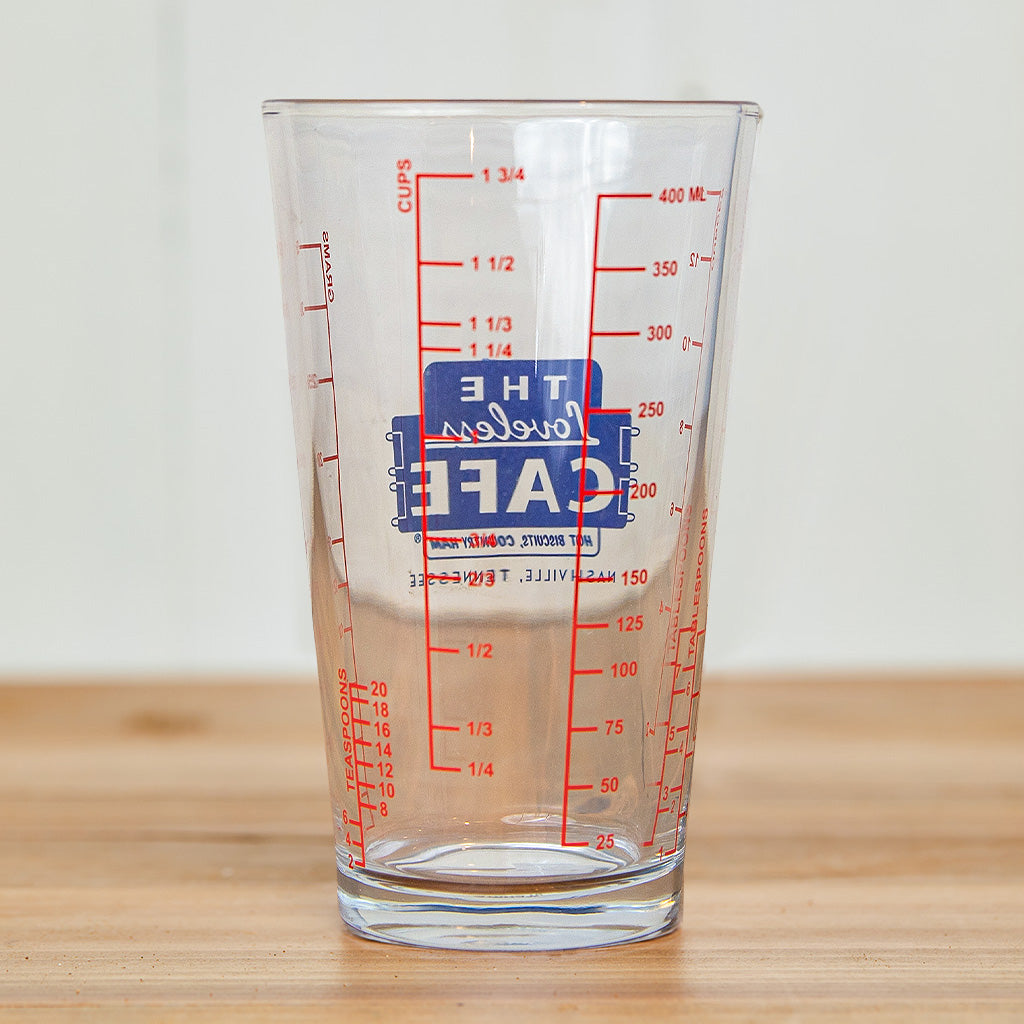 Measuring Pint Glass | Loveless Cafe – The Loveless Cafe